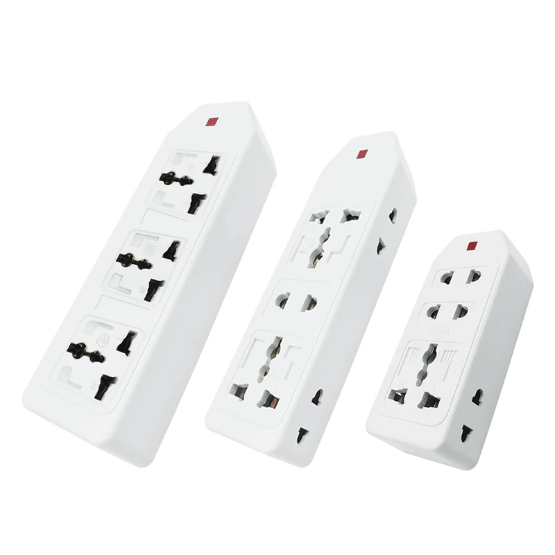 Universal Power Strip10A 250V Multiple AC Outlet Socket Without Line ...