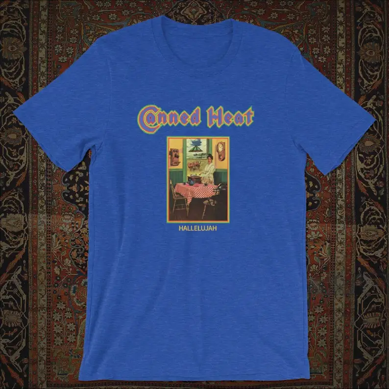 Canned-Heat-Shirt-Hallelujah-Album-Men-s-Cotton-T-Shirt-O-Neck-Tees ...