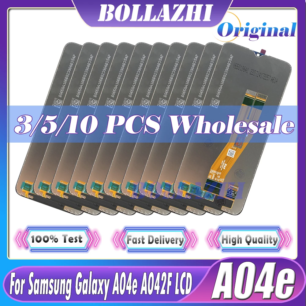 Pantalla LCD Original de 6,5 pulgadas para Samsung Galaxy A04e A042F A042, montaje de ...