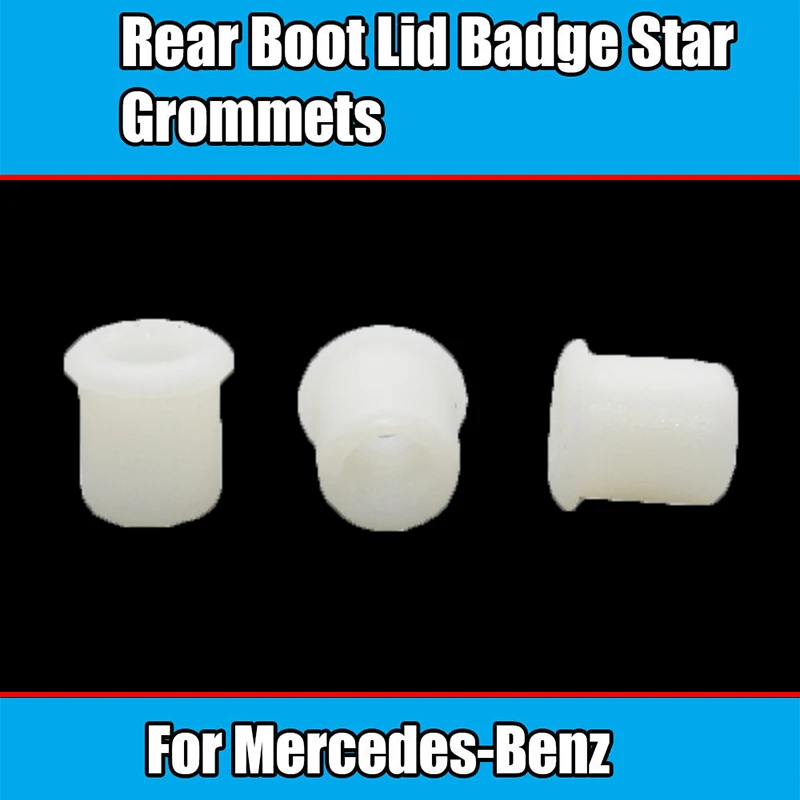 3X Rear Boot Trunk Lid Badge Star Grommets A2019972281 For Mercedes ...