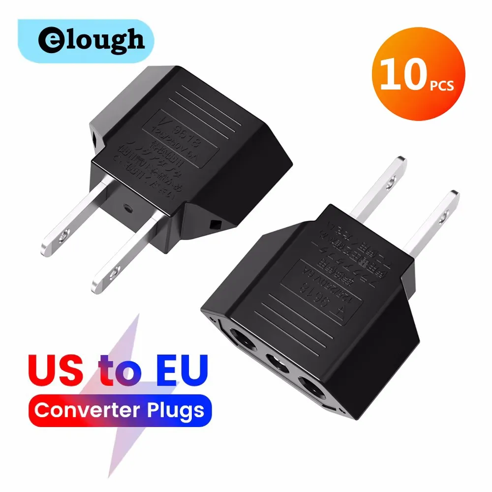 1-10PCS-US-Electrical-Plug-Adapter-US-America-To-EU-European-China-CN ...