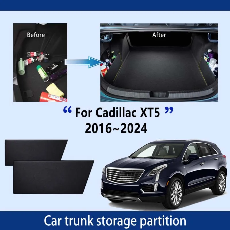 Car Accessories For Cadillac XT5 2016~2024 2023 MK1 Thickening Trunk ...