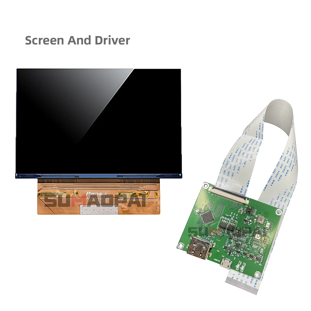 3D printer 6.23 4K LCD MONO LCD screen PJ3D623Vl light curing 405NM photosensitive resin jewelry ...