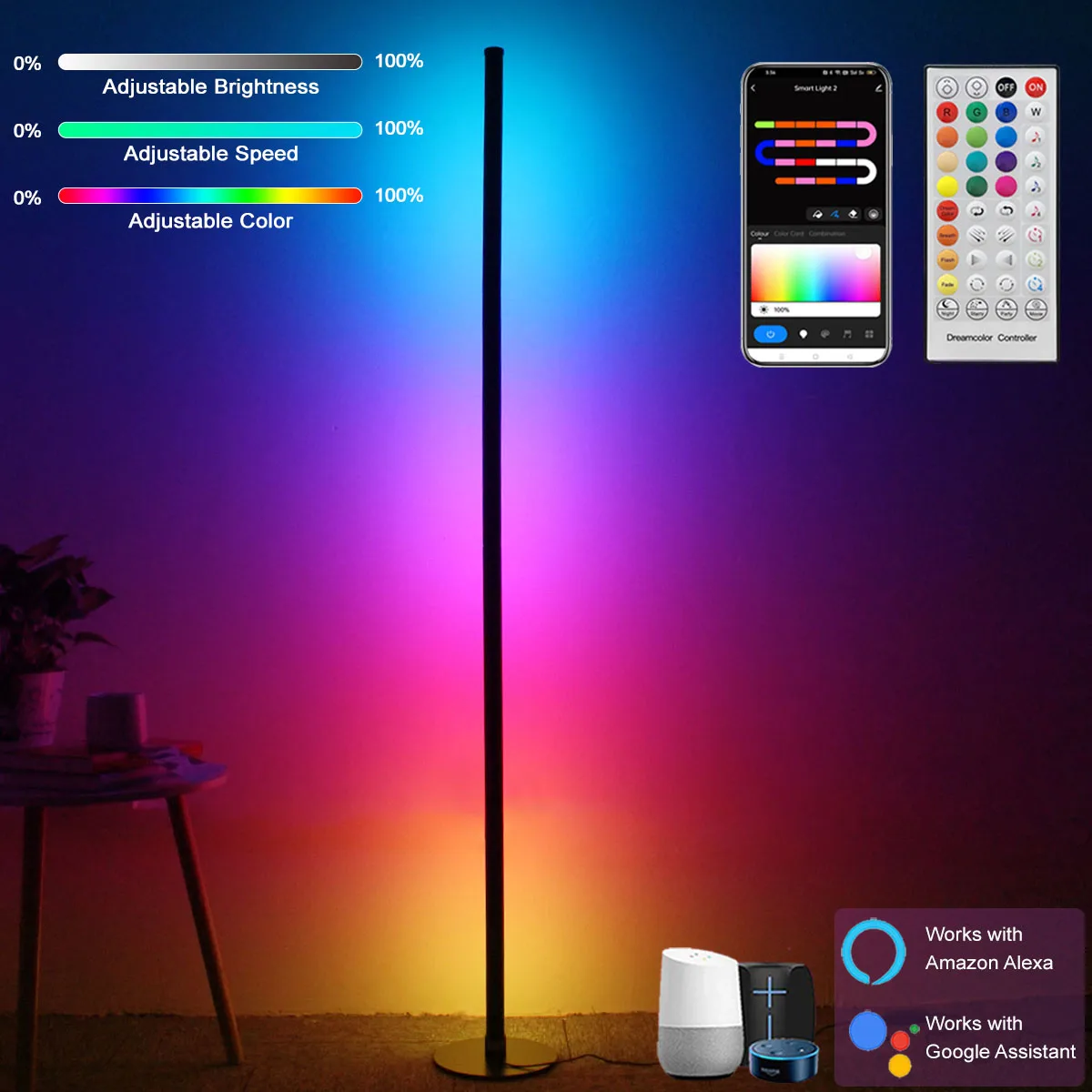 Dimmable-LED-Strip-Light-Bar-Base-Redonda-Ilumina-o-RGB-Humor-Bluetooth ...