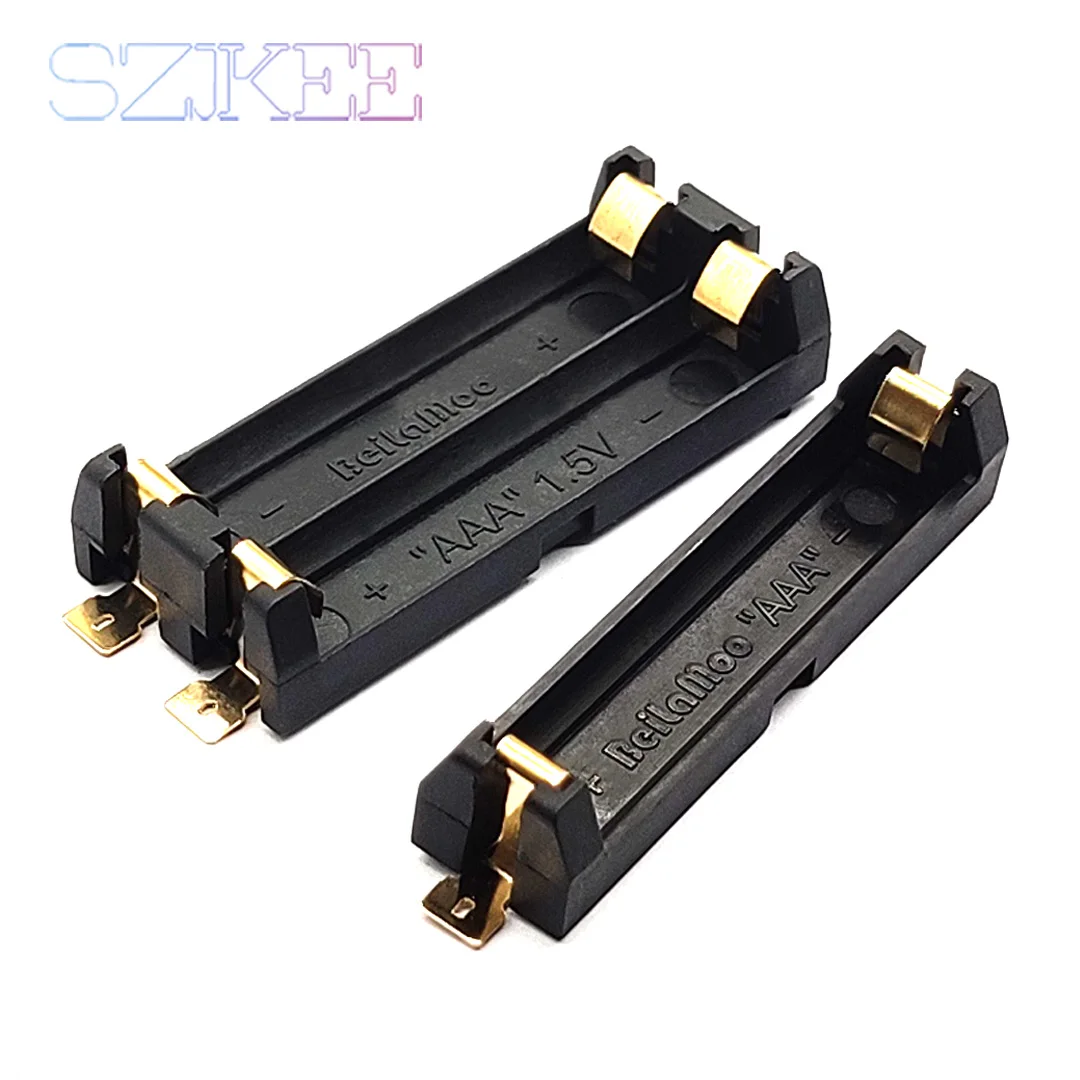 AAA-Battery-Holder-AAA-SMT-Battery-Box-With-Bronze-Pins-Lithium-Battery ...