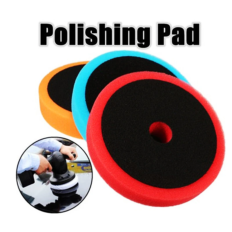 6 Inch Sponge Plate Polishing Pad Coarse And Medium Fine Car Polishing ...