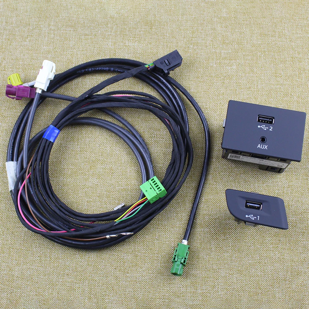 8v0035708 81b035726 Mib 2 Carplay Mdi Usb Ami Install Aux Plug Socket ...