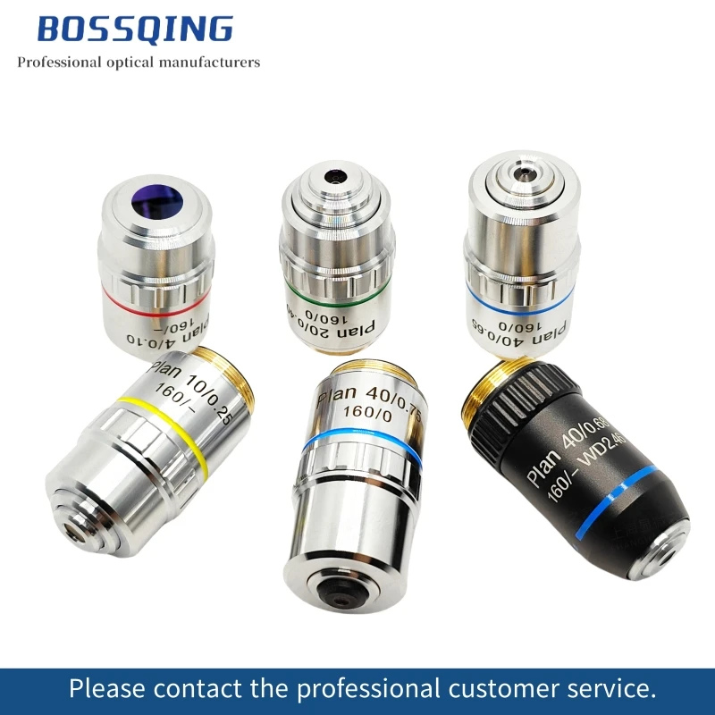 The-metallographic-plan-finite-tube-length-objective-lens-with-a ...