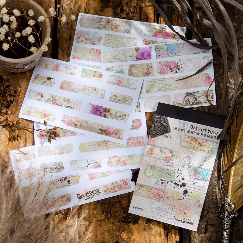 Journamm-20sheet-Flower-Decor-Stickers-Book-DIY-Scrapbooking-Creative ...