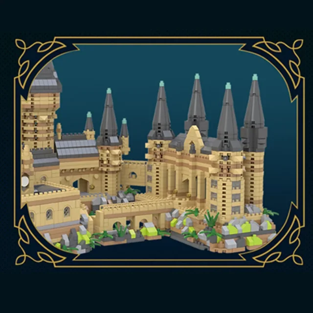 Magic Harris Castle City College Micro Building Blocks Architecture ...