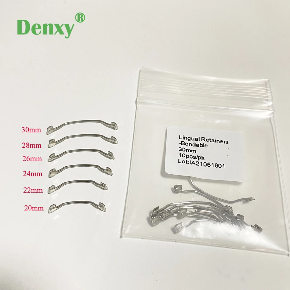 Denxy High Quality Orthodontic Lingual Retainers Bondable Retainer ...