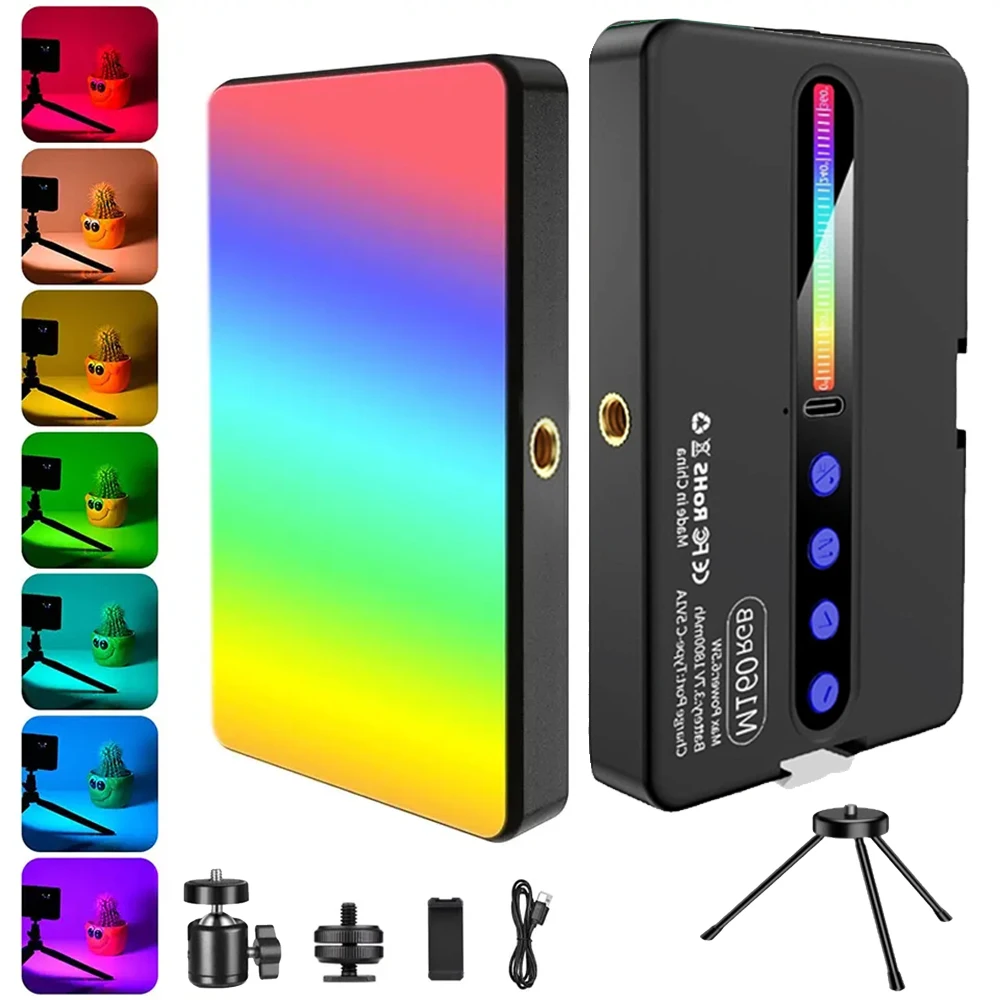COOL DIER 2026 New RGB Light LED Video Light Photography Fill Camera ...
