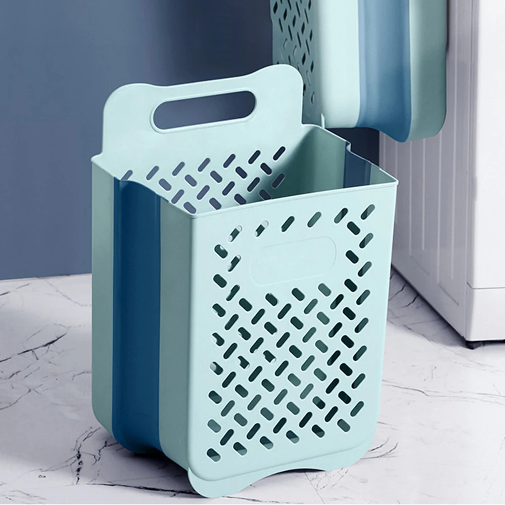 Collapsible-Portable-Punch-Free-Clothes-Bucket-Organizer-Space-Saving ...
