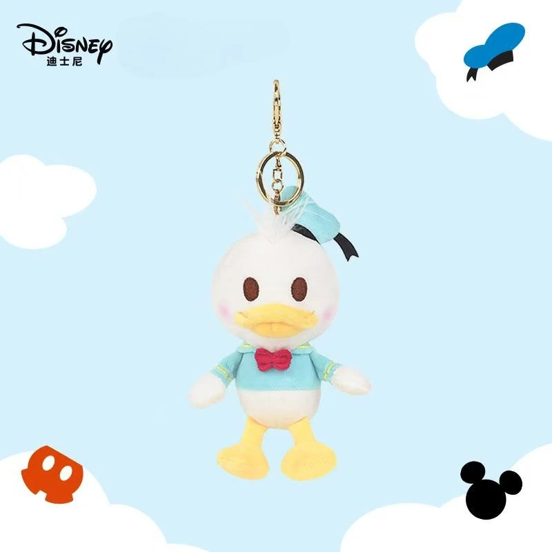 Disney Donald Duck Q Version Plush Keychain I Cute Cartoon Soft Toy ...