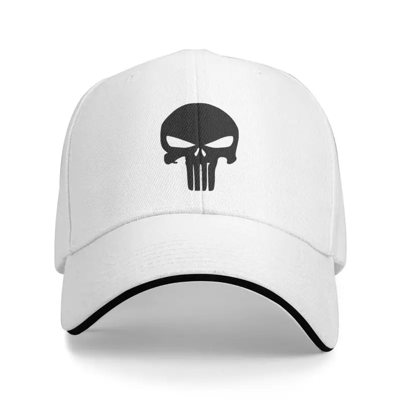 Custom-Punisher-Skeleton-Baseball-Cap-for-Men-Women-Breathable-Skull ...