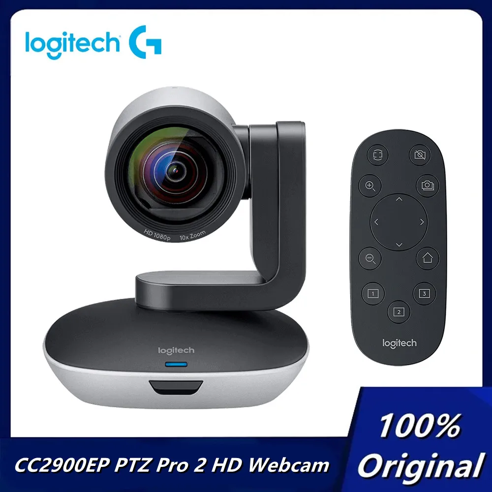 Logitech cc2900ep ptz pro 2 hd 1080p webcam alta definição câmera de ...