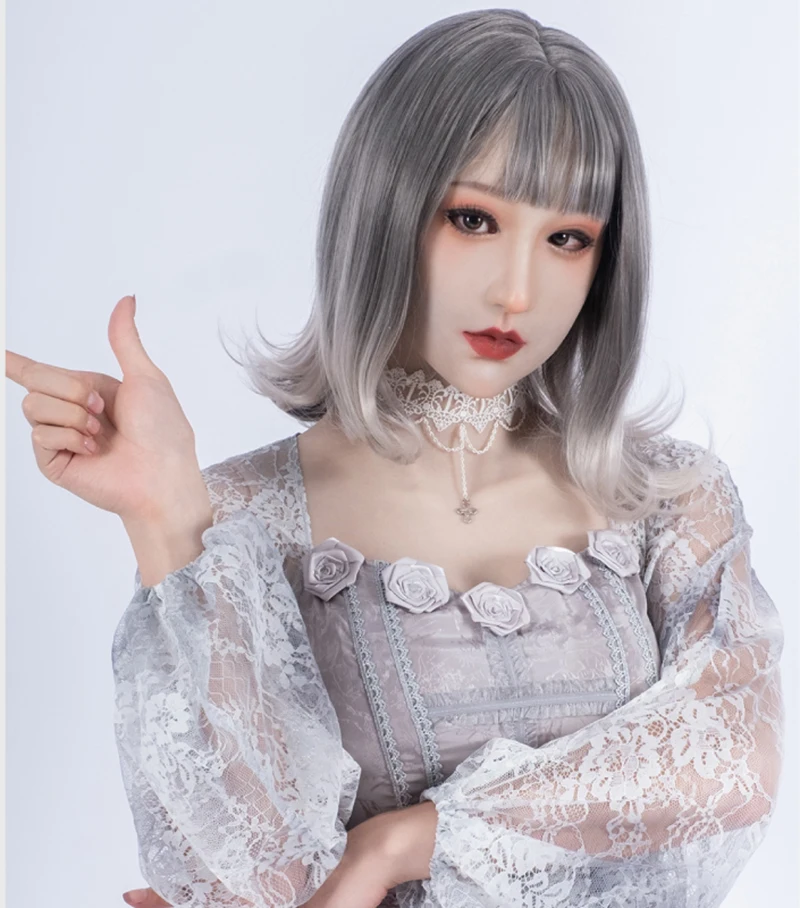 (M22 NINA)'Dreammask' DMS Crossdressing Female/Girl Full Head And Breast Torso Version Cosplay ...