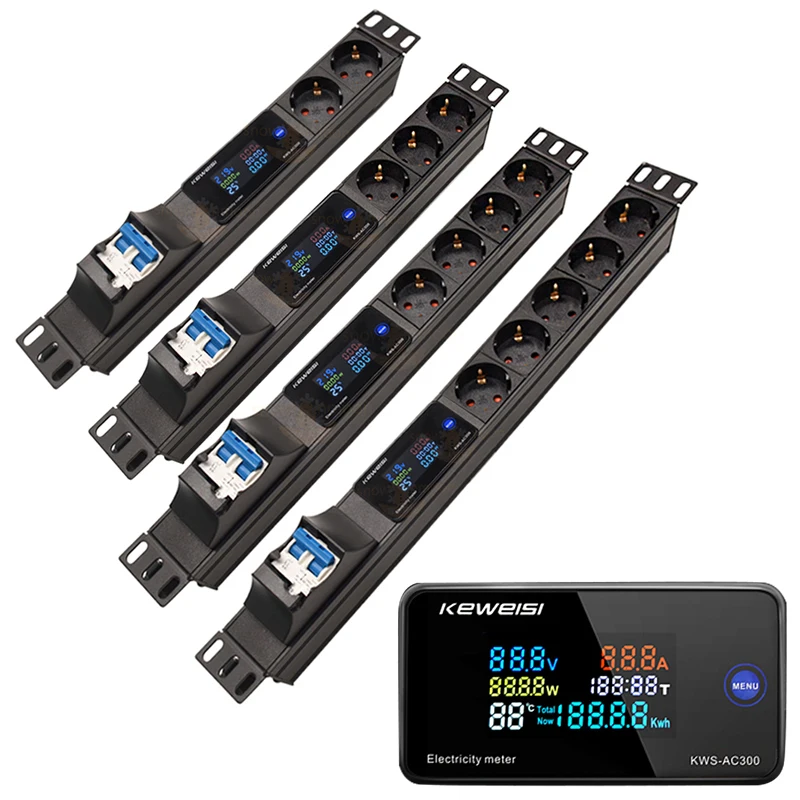 Cabinet-Rack-Wall-Mount-PDU-Power-Strip-Power-Distribution-Unit-2-8 ...