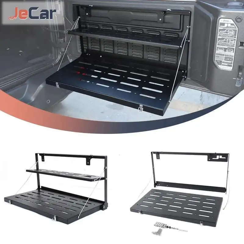 JeCar Car Rear Racks Tailgate Storage Table Trunk Organizer Foldable ...