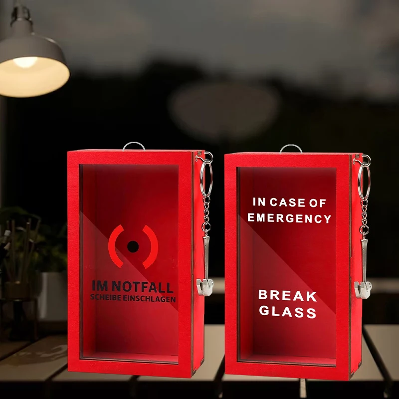 Funny Break In Case Emergency Gift Box With Hammer Gift Packaging Case ...
