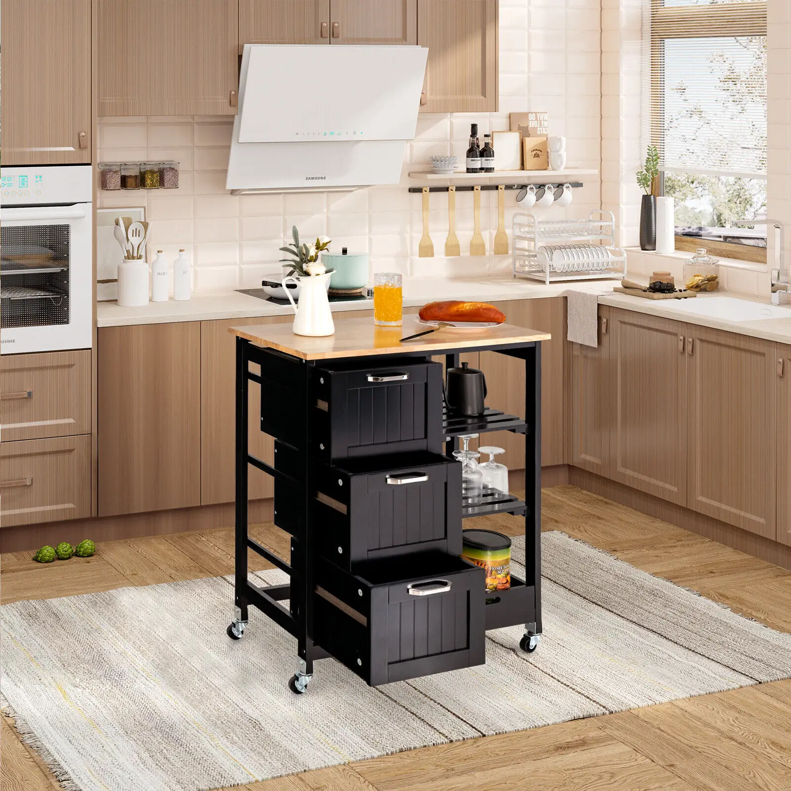 Ikea Kitchen Carts On Wheels
