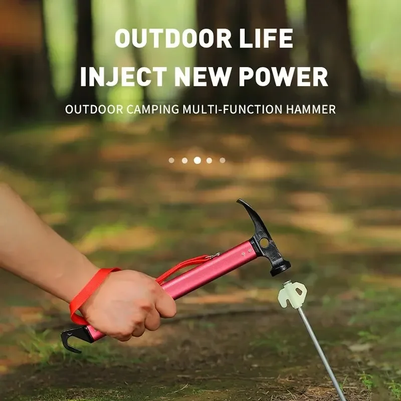 Outdoor-Camping-Hammer-Stainless-Steel-Copper-Outdoor-Tent-Peg-Stake ...