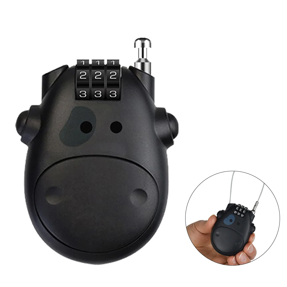 Motorcycle-Helmet-Lock-Telescopic-Steel-Retractable-Cable-Lock ...