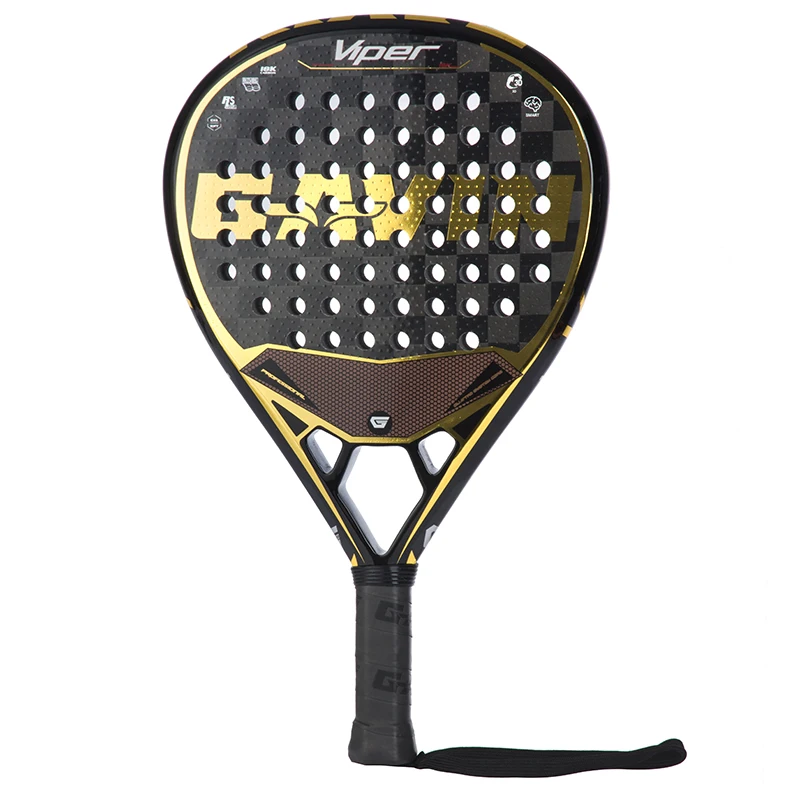 2023 New Arrival EVA Soft 18k Padel Racquet Diamond Shape Paddel Tennis ...