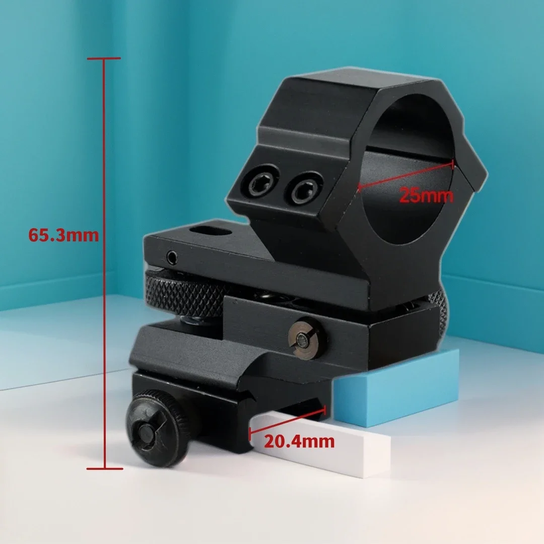 Adjustable-Rifle-Scope-Mount-Ring-Low-Profile-Laser-Sight-Flashlight ...