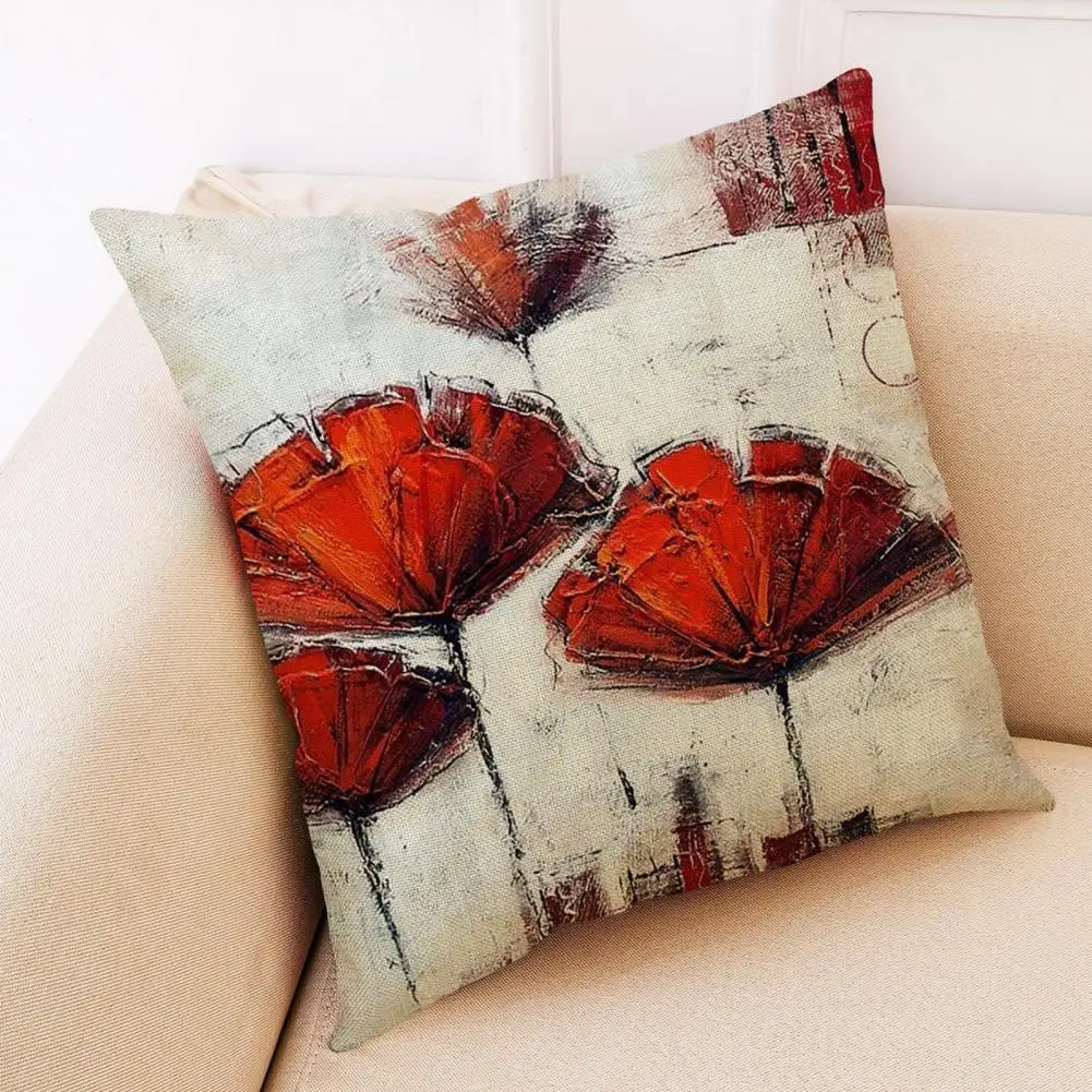 Throw-Pillow-Cover-Hidden-Zipper-Bright-Color-Pillow-Case-Hotel-Dorm ...