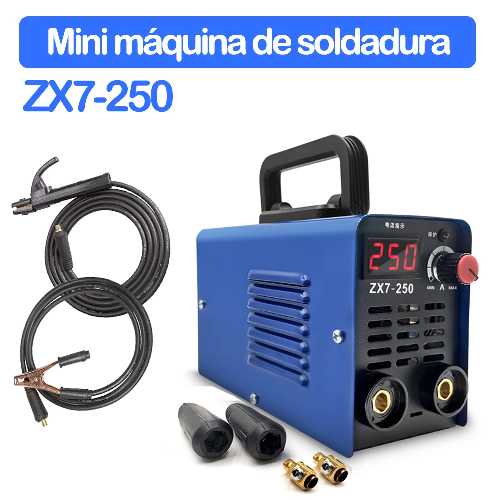 Máquina de soldadura MMA de 250A, 220V, totalmente automática, de grado Industrial, para el ...