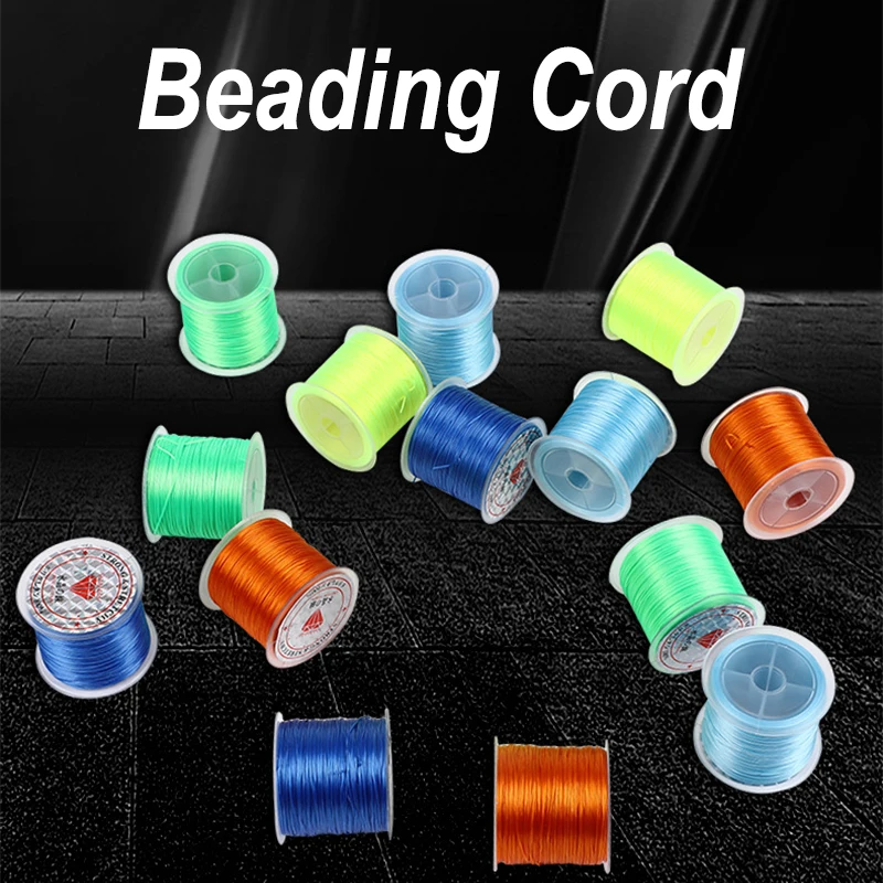 50-500m-High-Elastic-Elastic-Bands-Bracelets-Clear-Beading-Cord-for ...