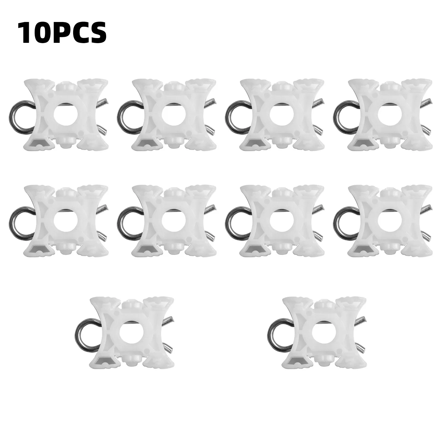 10Pcs Car Door Window Sliding Clip For BMW E36 Z3 Z4 5 7 Replacements ...
