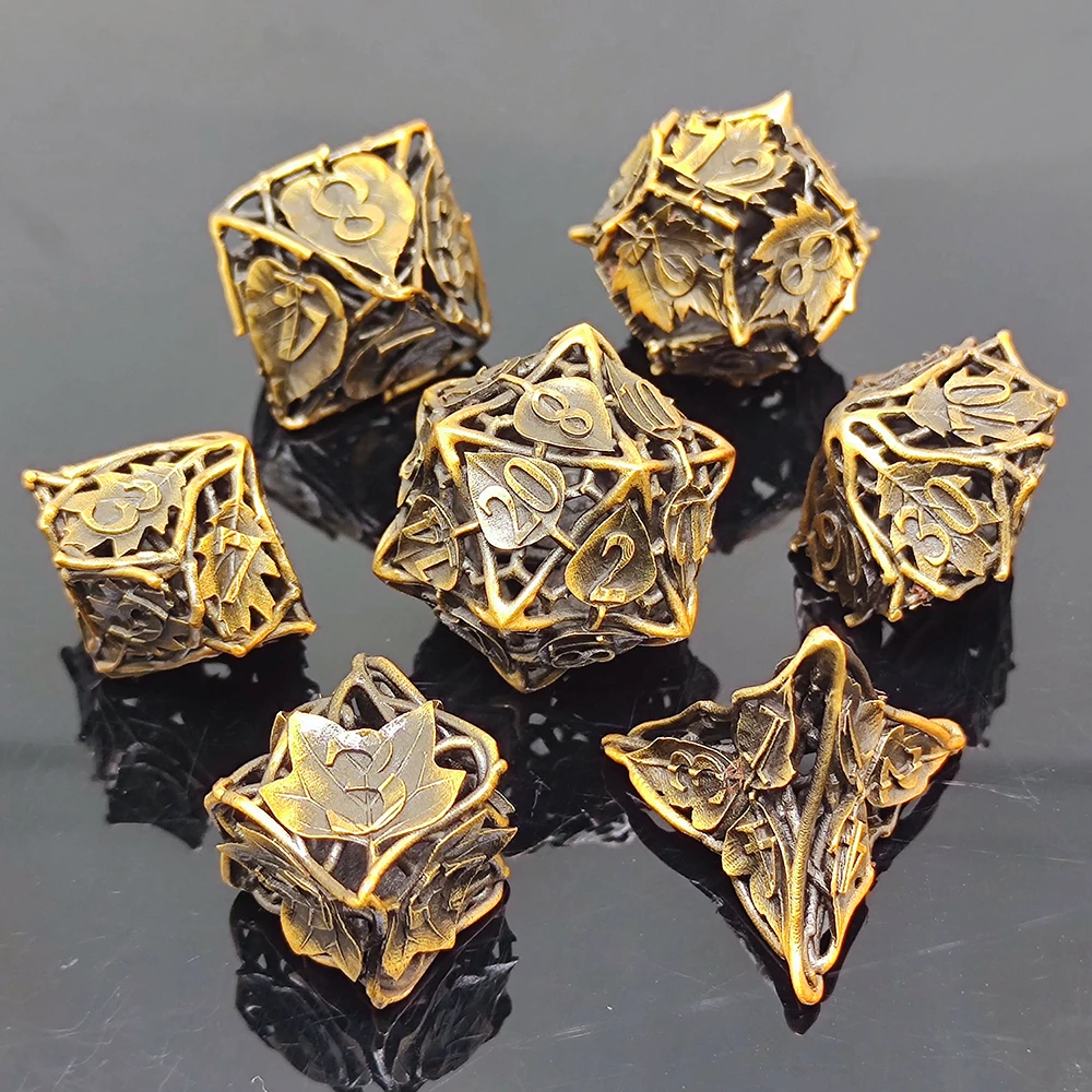 3D-printed-metal-dice-metal-D-D-dice-for-dragons-and-dungeons-DnD-dice ...