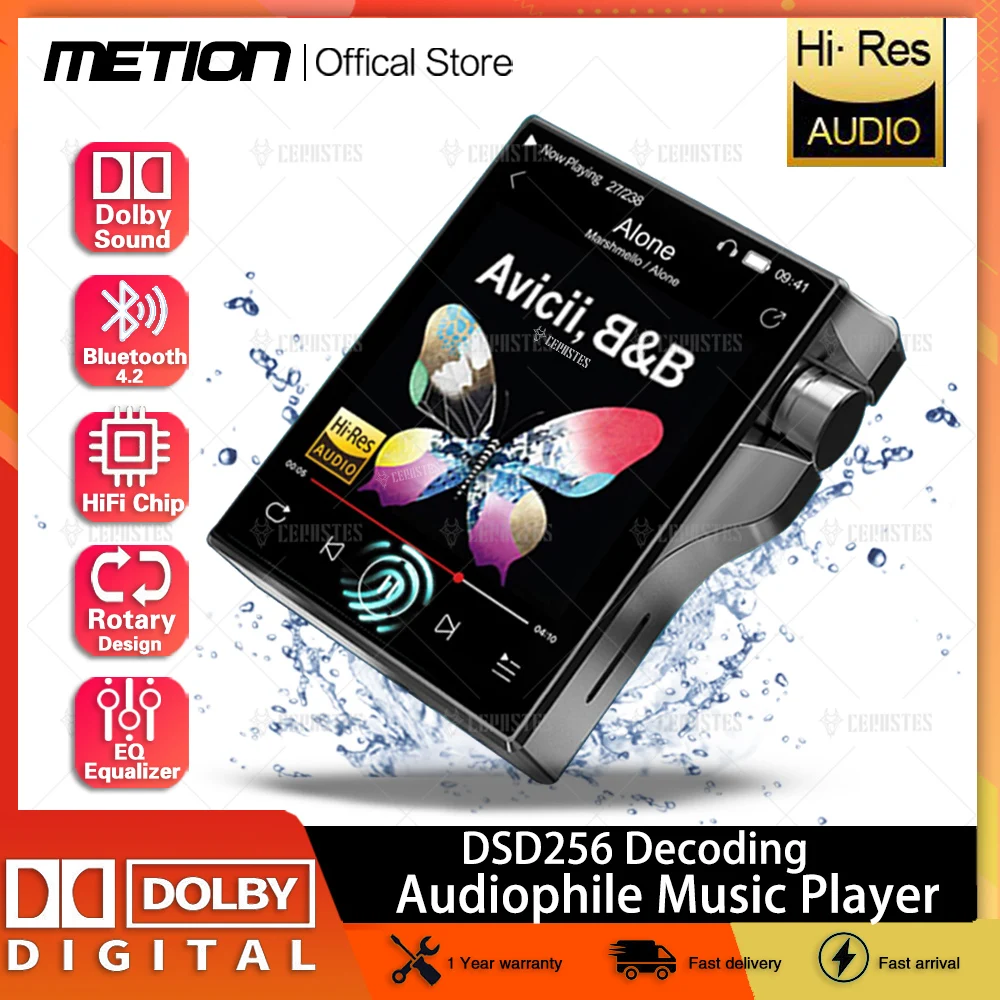 Hifi Mp3 Lossless Music Player | Hi Res Player Bluetooth | Dsd Music ...