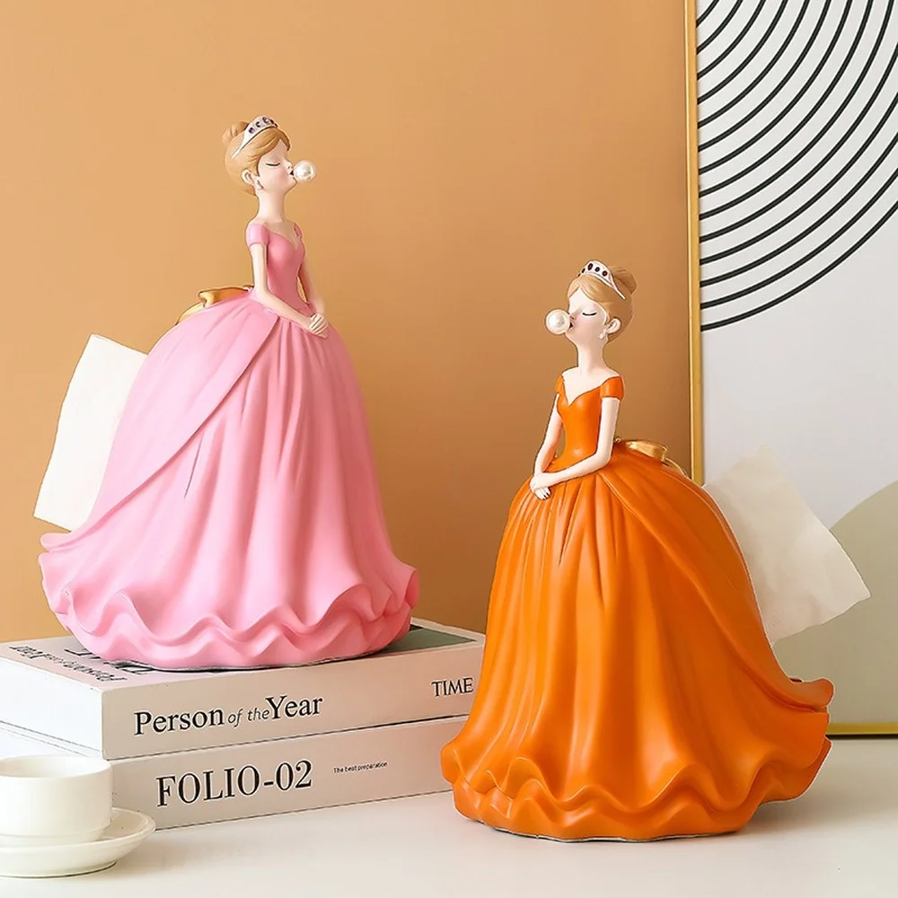 Light Luxury Simple Bubble Girl Tissue Box Decoration Living Room ...