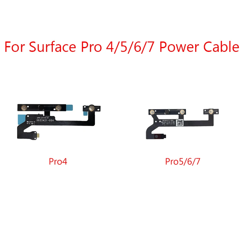 Power-Switch-Volume-On-Off-Button-Flex-Cable-For-Microsoft-Surface-Pro ...