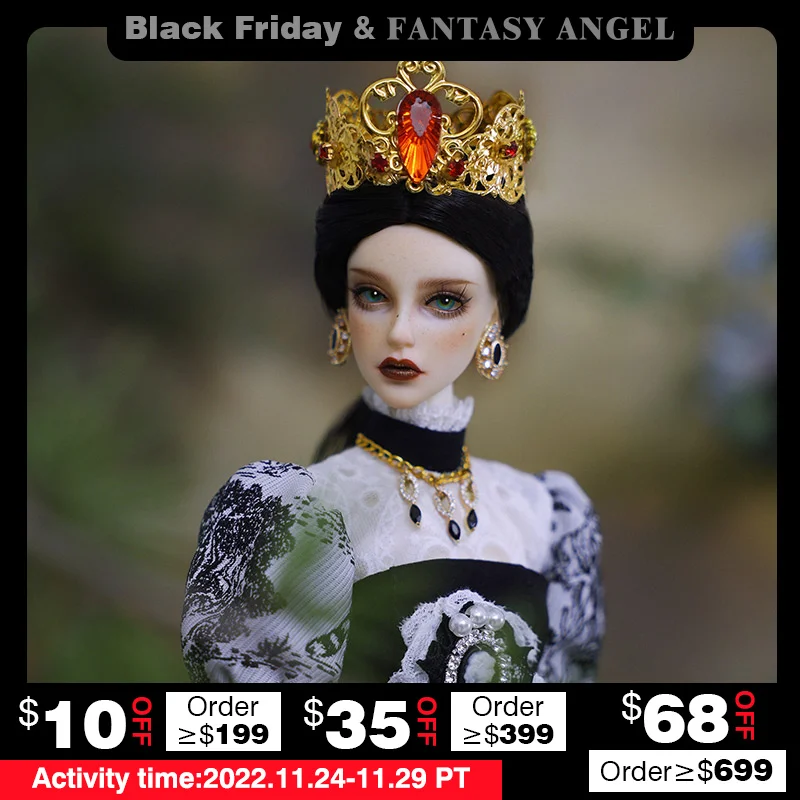 Fantasy Angel Ker 1/4 43.5cm Queen Bjd Resintoys Fullset Ball Jointed ...