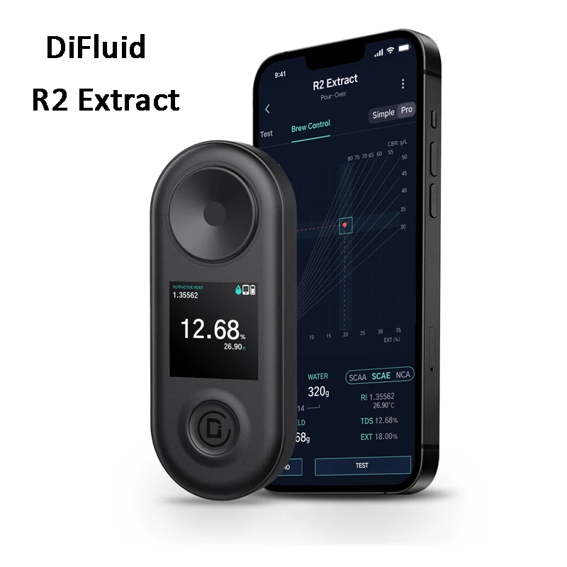 DiFluid-R2-Automatic-Coffee-TDS-Measurer-Refractometer-APP-Smart ...
