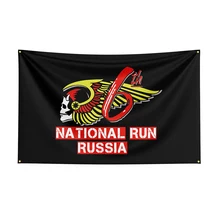 3x5ft MC Hells Angels Polyester Printed Flag Polyester Banner For Deco ...