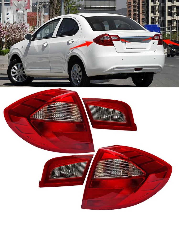 For JAC J3 A13 IEV4 2014 2015 2016 2017 Car Rear Tail Light Assembly ...