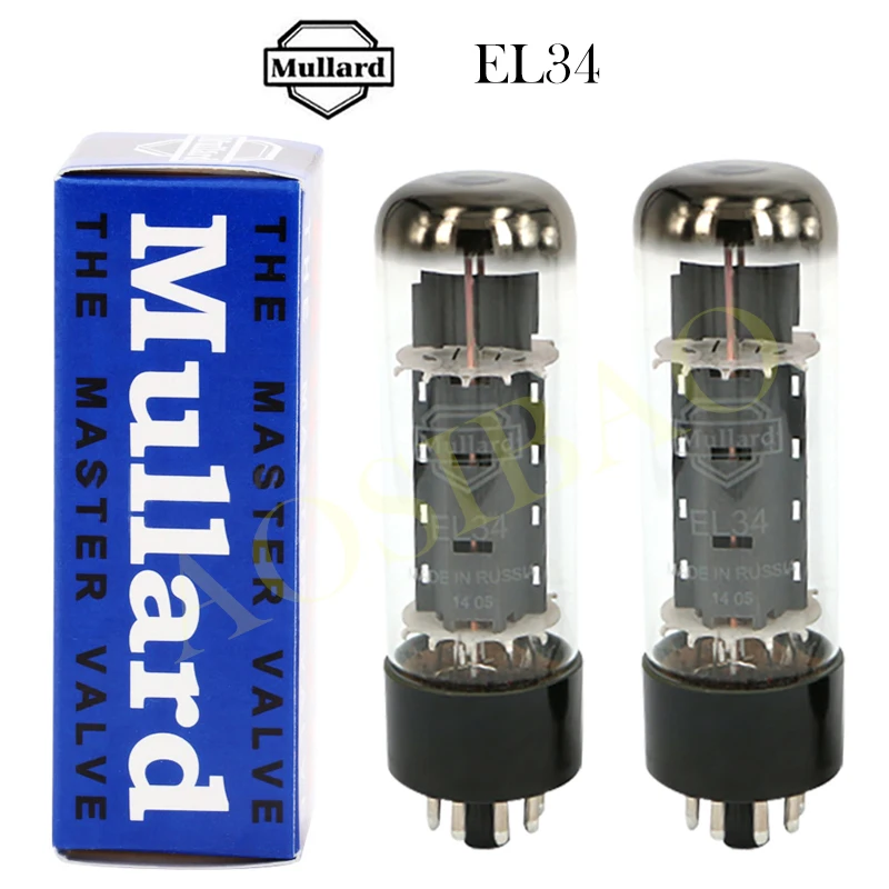 Mullard-EL34-Vacuum-Tube-Replace-6CA7-Kt77-KT90-5881-6P3P-Electronic-Tube-Amplifier-Kit-DIY ...