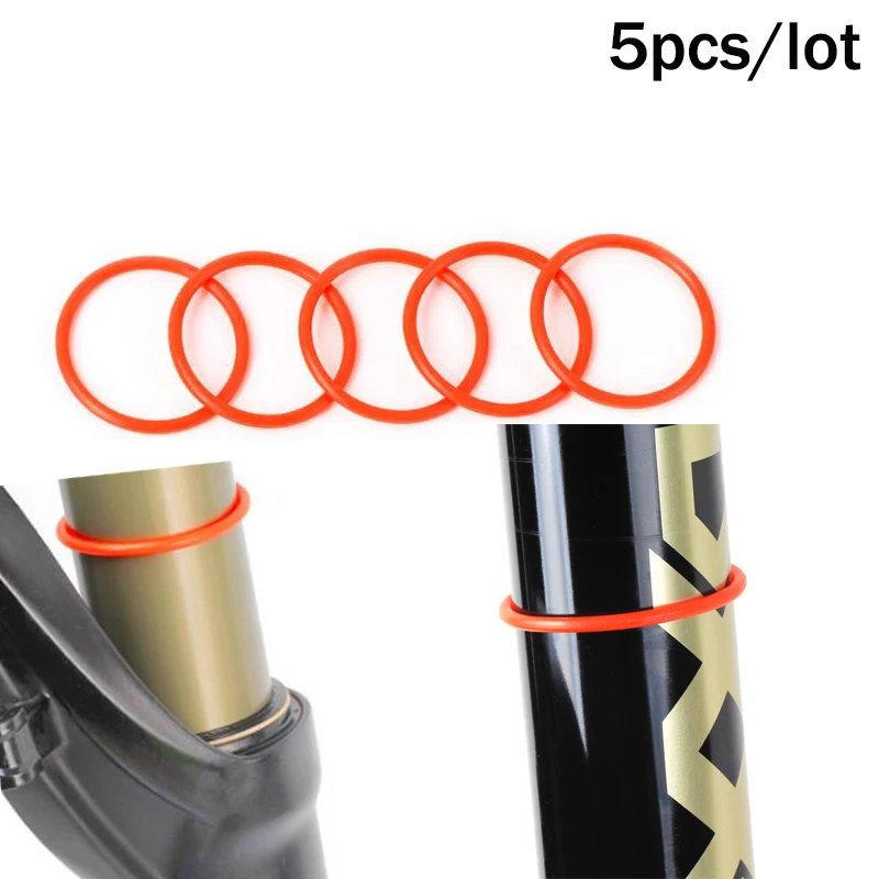 5PCS-Bicycle-Shock-Absorber-Front-Fork-Stroke-Ring-Sealed-O-ring-32-34 ...