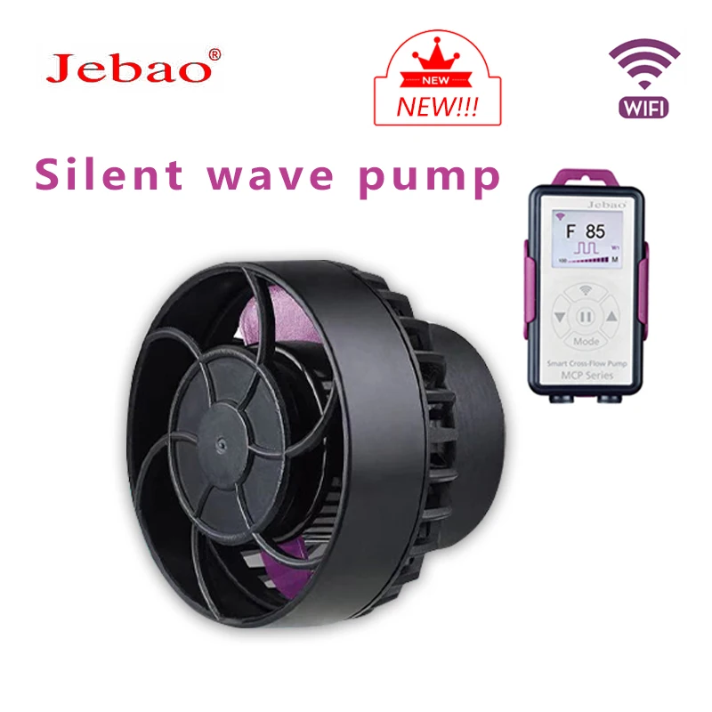 New Jebao Marine Aquarium Wireless Wave Maker MLW-5 MLW-10 MLW-20 MLW-30 Wave Pump with WiFi LCD ...