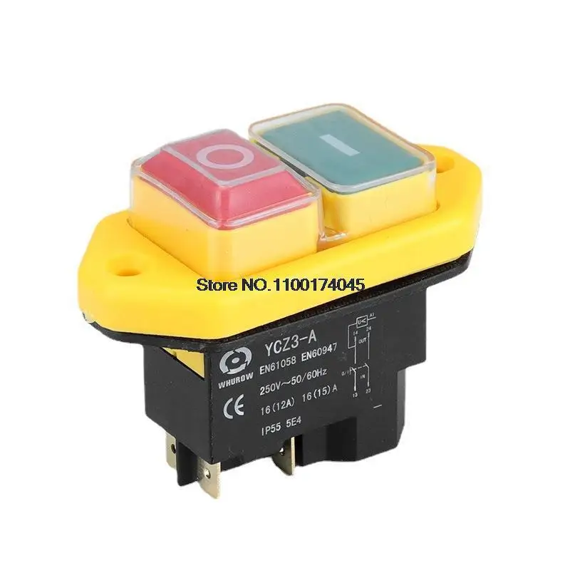 Magnetic-Push-Button-Under-Voltage-Protection-Section-Water-Starter ...