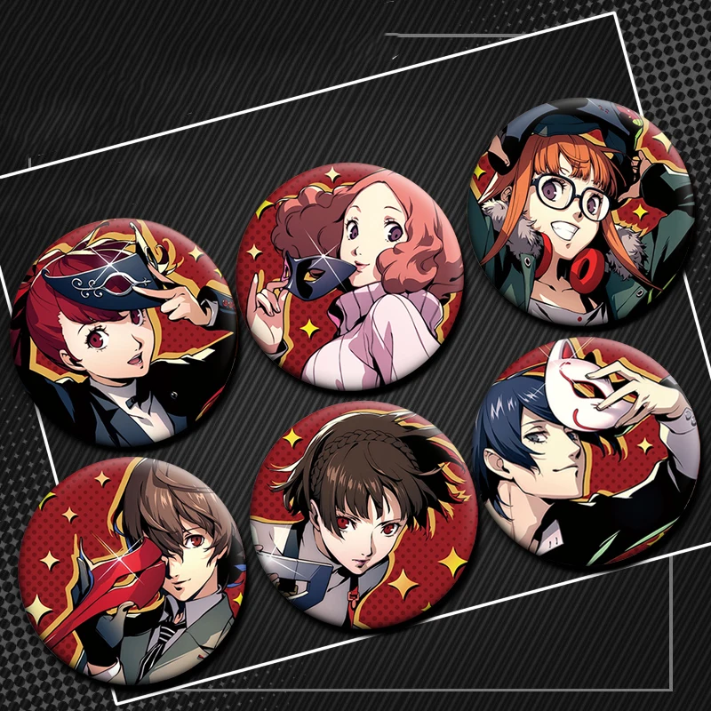 Anime Character Ryuji Anne Yusuke Makoto Futaba Akechi Haru Joker ...