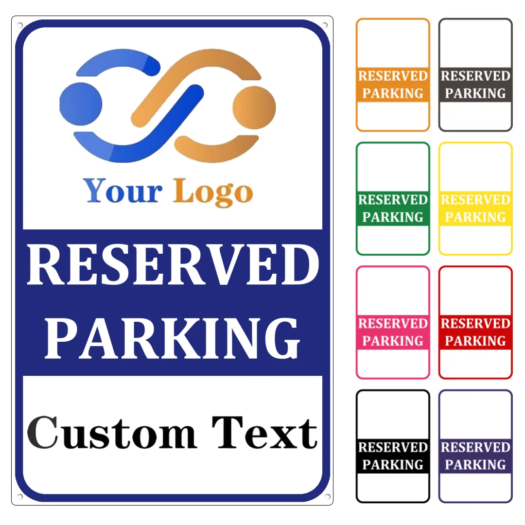 Custom-Reserved-Parking-Sign-Personalized-No-Parking-Signs-Customized ...
