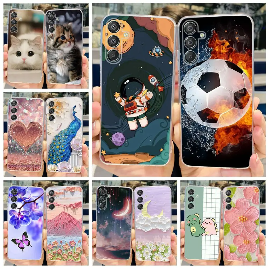 For-Samsung-Galaxy-F15-Case-SM-E156B-New-Fashion-Painted-Cover-Soft ...
