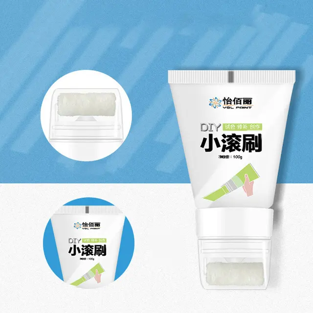 Falfesték Kis Gördülő Kefe Graffiti Burkolat Javítás Festék Fal ...