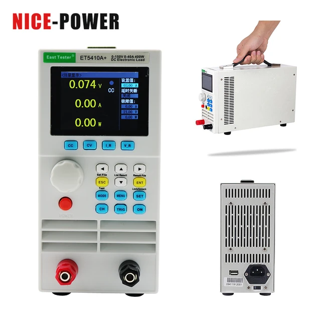 Programmable Dc Electronic Load Electronic Load Battery